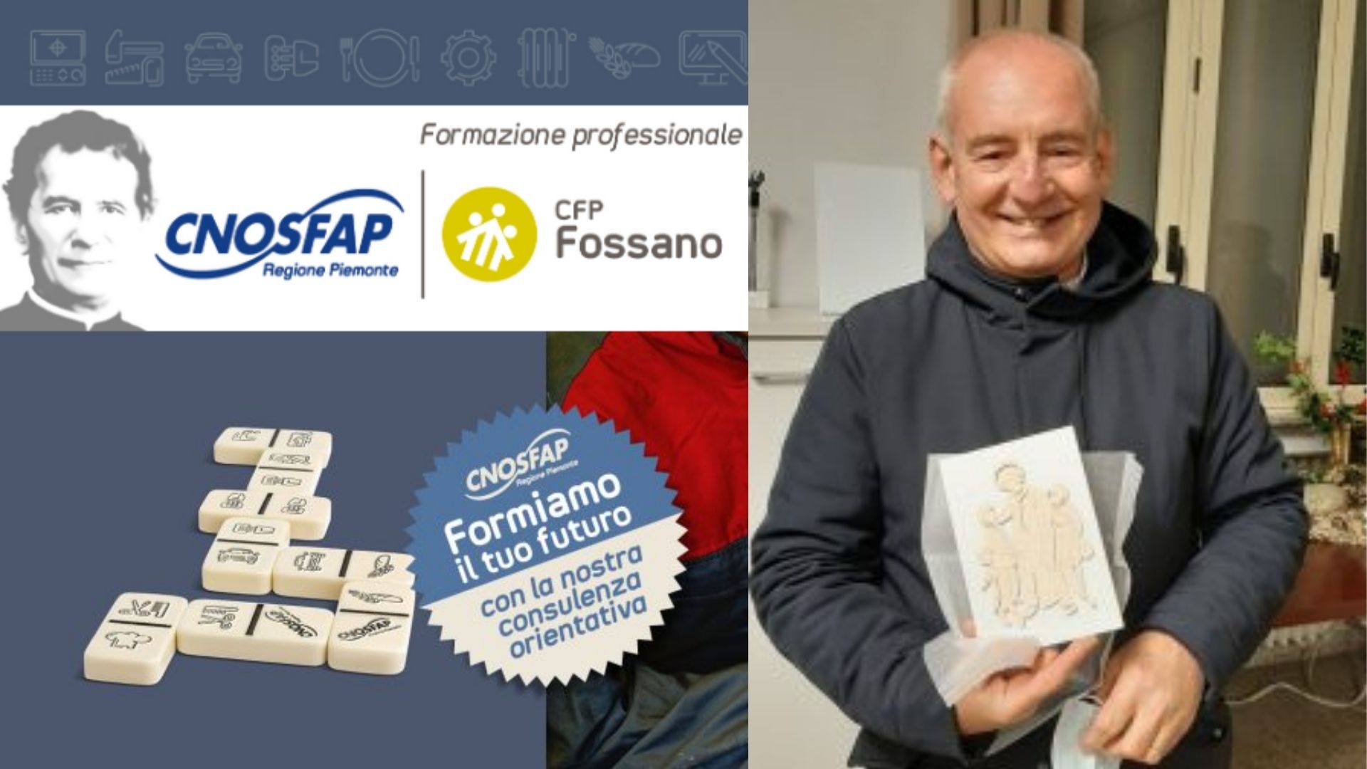 CFP Fossano: Pietro Panero va in pensione - PGDonBosco